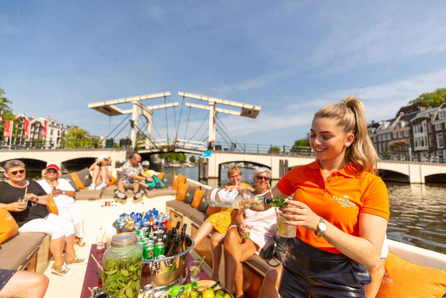 5-sterren ervaring: Boottocht Amsterdam met Flagship Amsterdam!