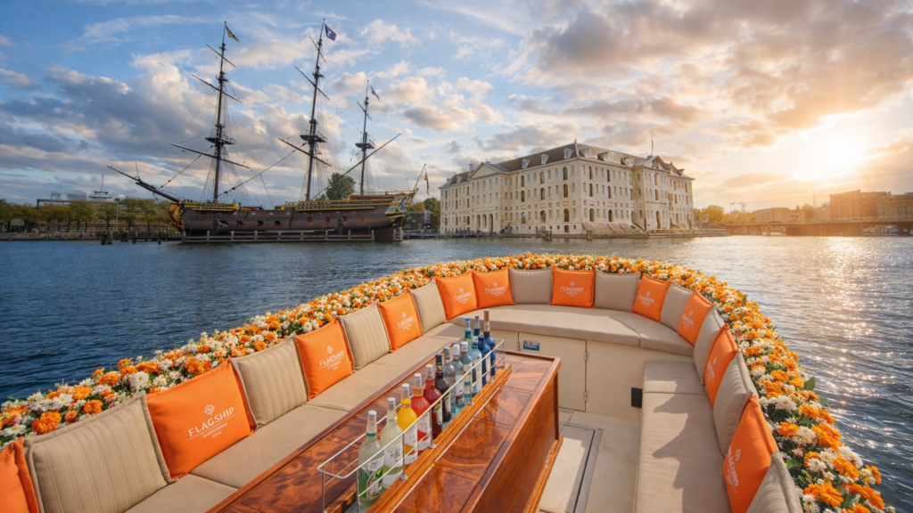 Book a canal cruise in Amsterdam - With Flagship Amsterdam